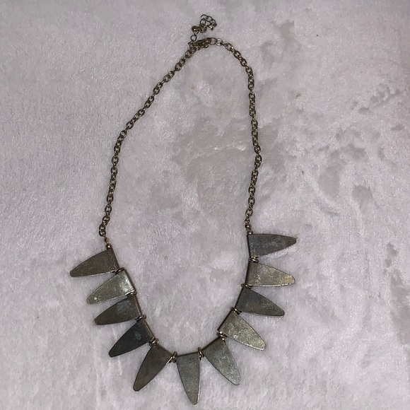 Jewelry | 425 Spikey Gold Necklace | Poshmark